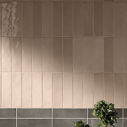 Highland Lake Almond Glossy Pressed 3x10 - Tiles Direct Store