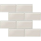 Amity Taupe Subway Glass Tile 3x6 - Tiles Direct Store