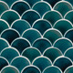 Azul Scallop Mosaic - Tiles Direct Store
