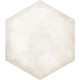 Habitania Mily White Matte Porcelain Hexagon 8x10 - Tiles Direct Store
