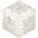 Habitania Flora Matte Porcelain Hexagon 8x10 - Tiles Direct Store