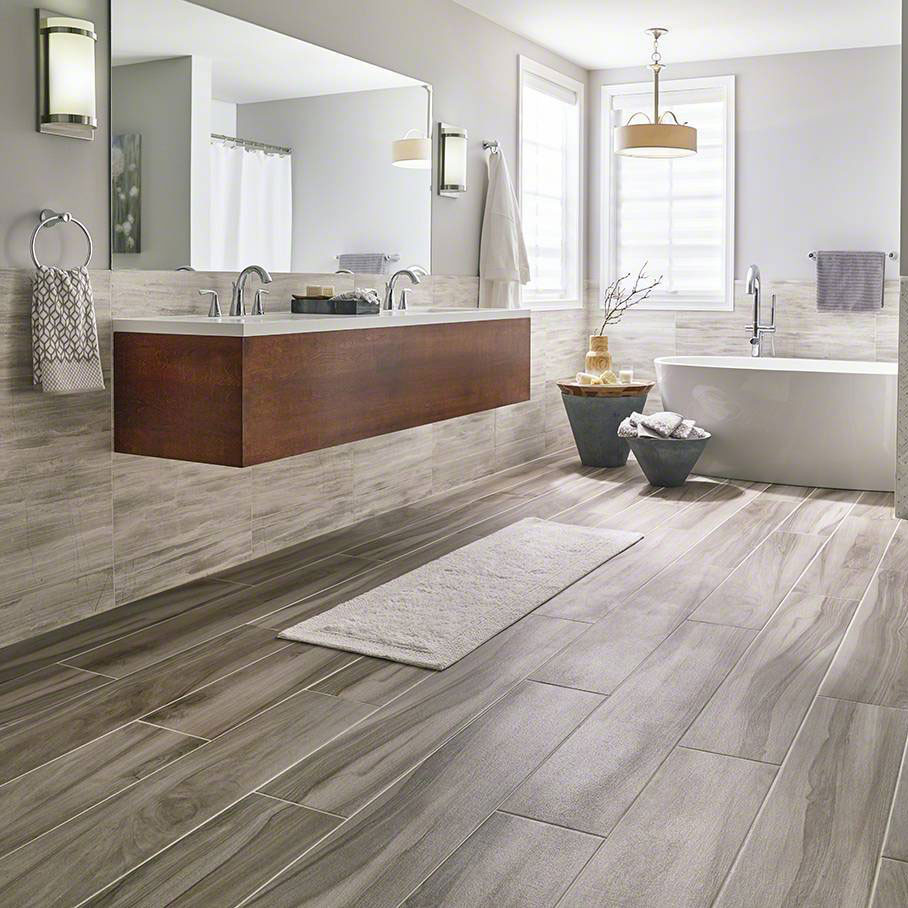 Aspenwood Ash Porcelain Matte 9x48 - Tiles Direct Store