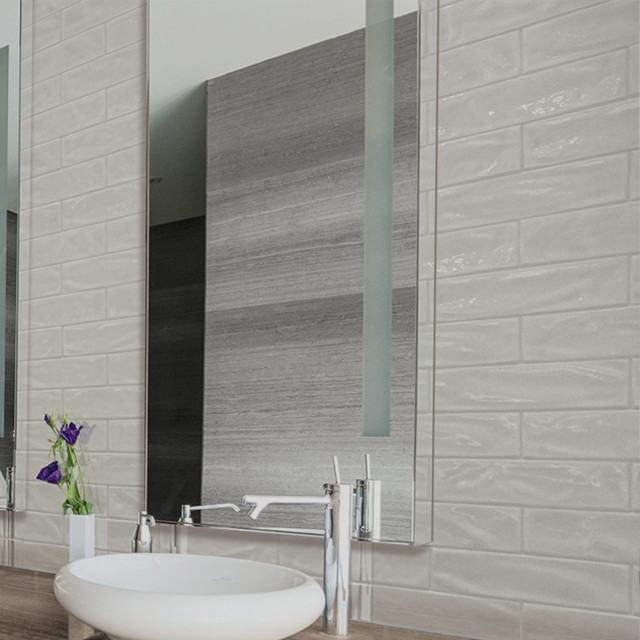 Marlow Desert 3x12 Glossy Wall Tile - Tiles Direct Store