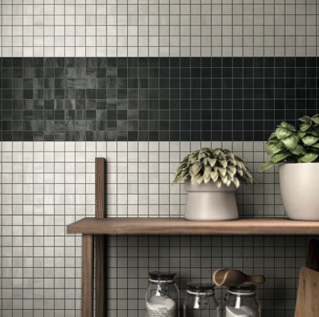 Reflex Night Matte Mosaic 2x2 - Tiles Direct Store