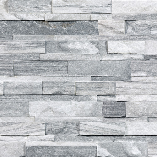 Ledger Stone Nordic Crystal Split Face Quartzite Panel 6x24 - Tiles ...