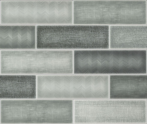Collage Loft Gray Ceramic Wall Tile 4x12 - Tiles Direct Store