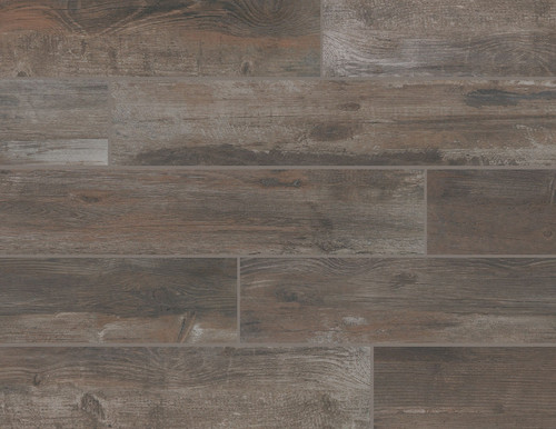 Bryson Valley Truffle Barnwood Porcelain 8x48 - Tiles Direct Store