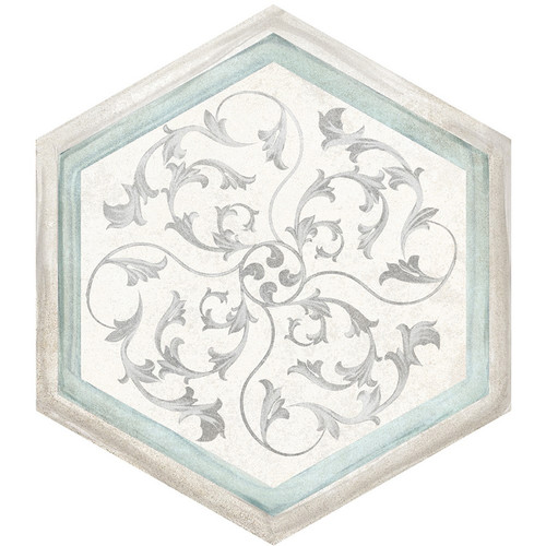 Habitania Iris Matte Porcelain Hexagon 8x10 - Tiles Direct Store