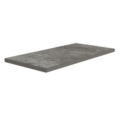 Chamonix Dark Gray Grip Pool Coping 12x24 (2 pcs) - Tiles Direct Store