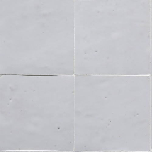 Zin Atlas Snow Glossy Ceramic Classic 4x4 - Tiles Direct Store
