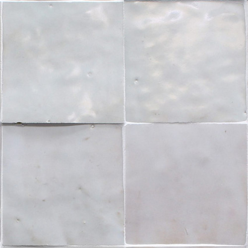 Zin Fez White Glossy Ceramic Classic 4x4 - Tiles Direct Store