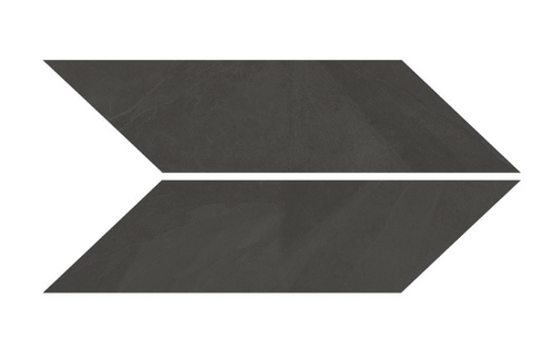 Brazilian Slate Pencil Grey Matte Chevron 4.72x21 - Tiles Direct Store