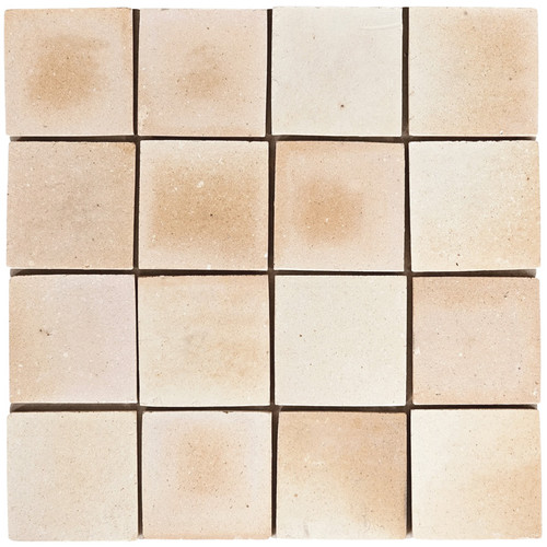 Terra White Clay Matte 4.5X4.5 Square - Tiles Direct Store