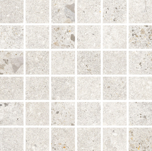 Lab White Matte Natural 2X2 Mosaic (10 PCS) - Tiles Direct Store