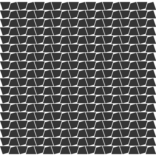 Nash Black Matte Broadway Mosaic 12x12 Sheet (11 PCS) - Tiles Direct Store
