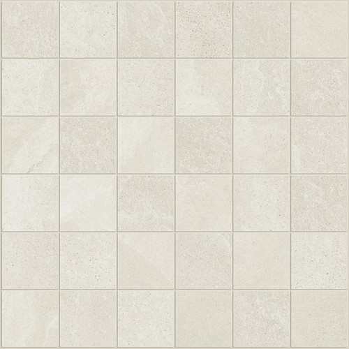 Azuma Rock White Matte 2X2 Mosaic - Tiles Direct Store