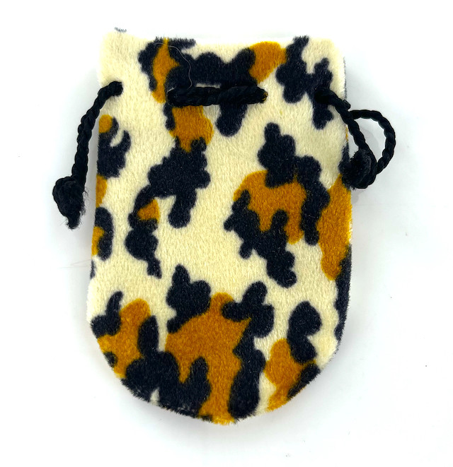 Wholesale Jewelry Supplies by the Dozen - Leopard Velvet Pouch ...