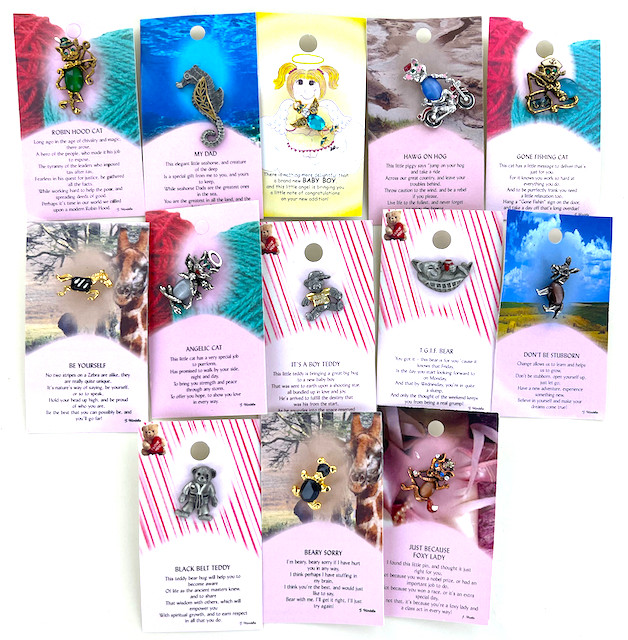 50 Pack Wholesale Lapel Pins - Assorted - CheapWholesaleJewelry.com
