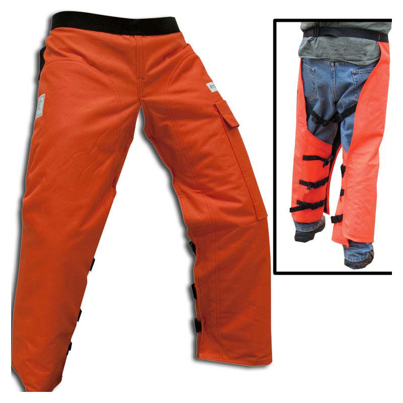 Forester Orange Apron Style Chainsaw Chaps - Forester Shop