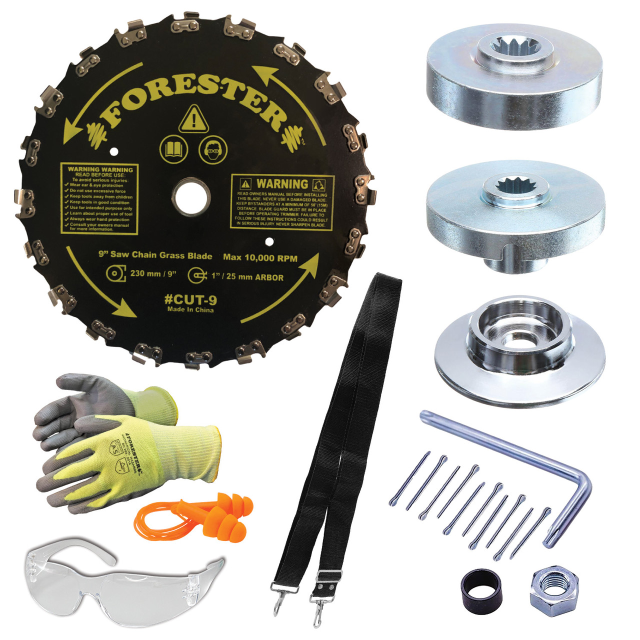 Forester Brush Cutter Blade Conversion Adapter Kit for Echo