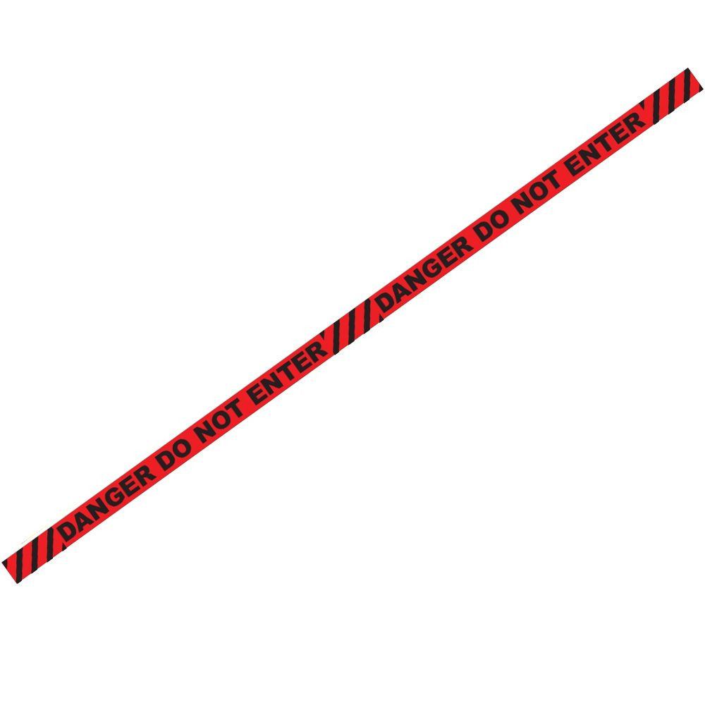 1000' x 3" Danger Do Not Enter Red Barricade Tape - Forester Shop