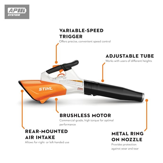 Stihl BGA200 Lithium Ion Handheld Blower