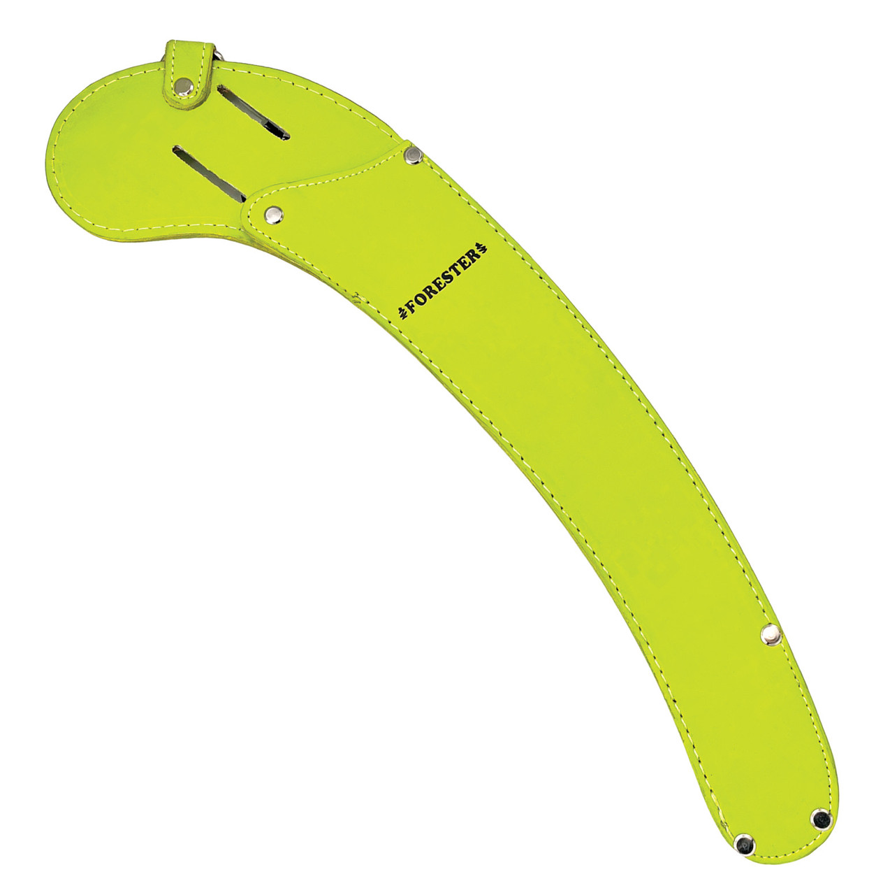 Forester 13" Hi-Vis Green Leather Saw Scabbard - Forester Shop