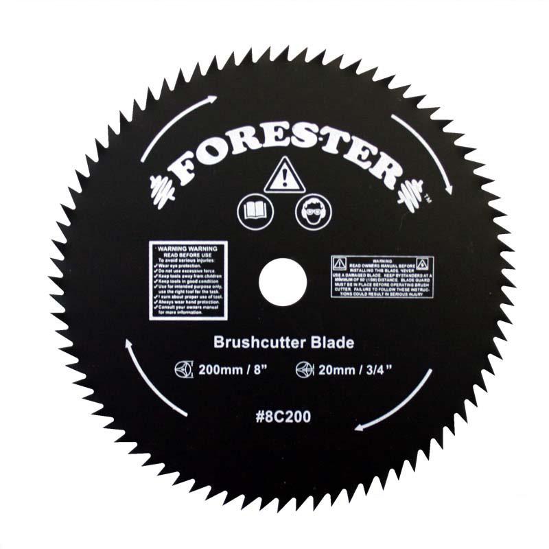 Forester 80 Tooth Brush Cutter Blade - 9" x 1" Arbor - Forester Shop