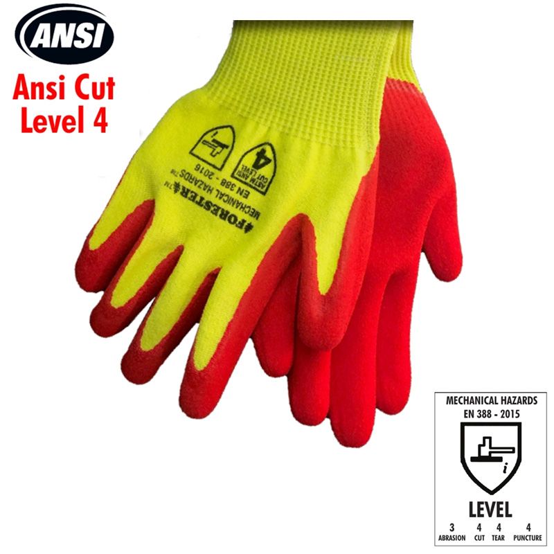 Forester Cut Resistant Nitrile Gloves - Cut Level 4 - Forester Shop