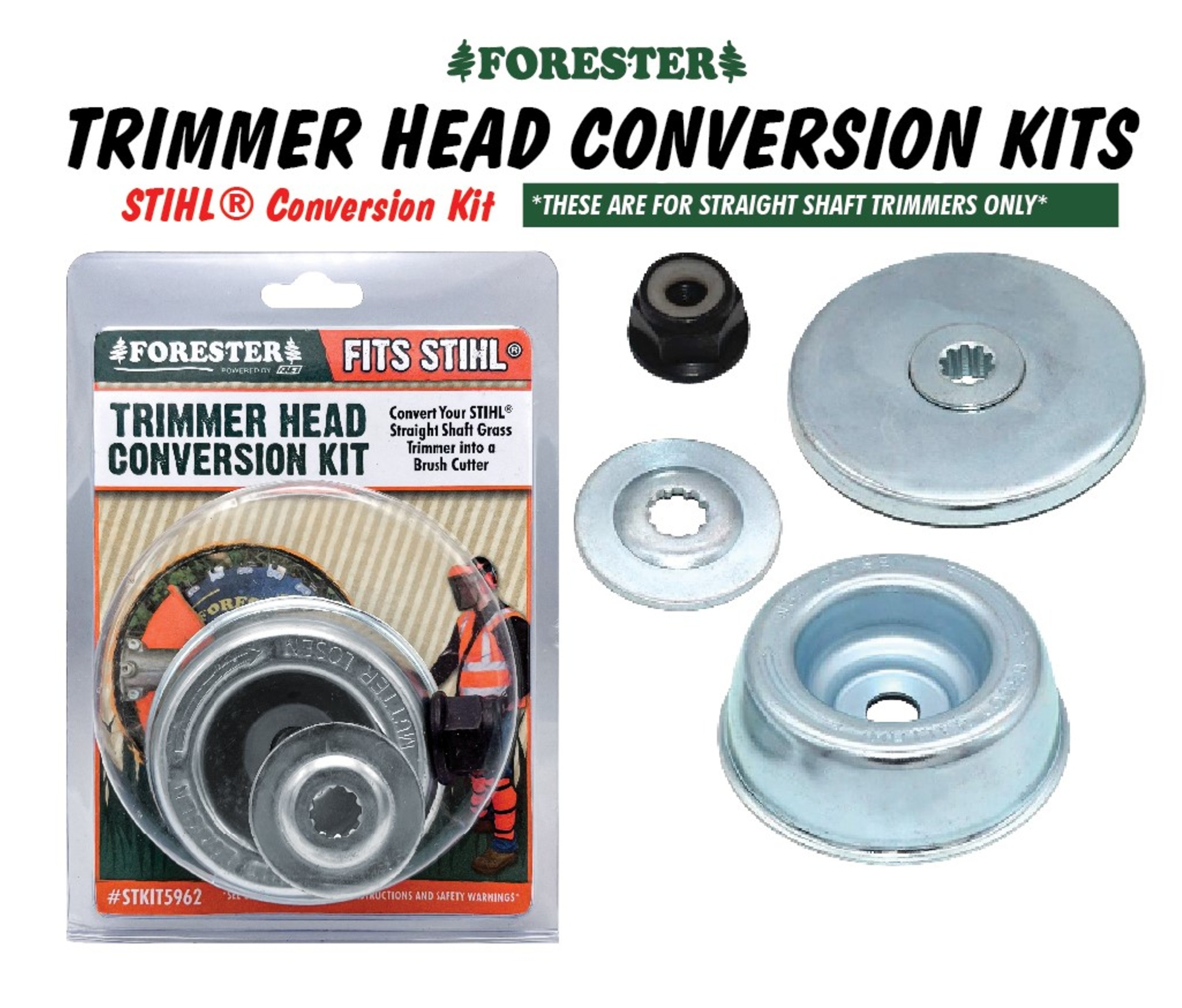 Forester Blade Adapter Conversion Kit - Stihl
