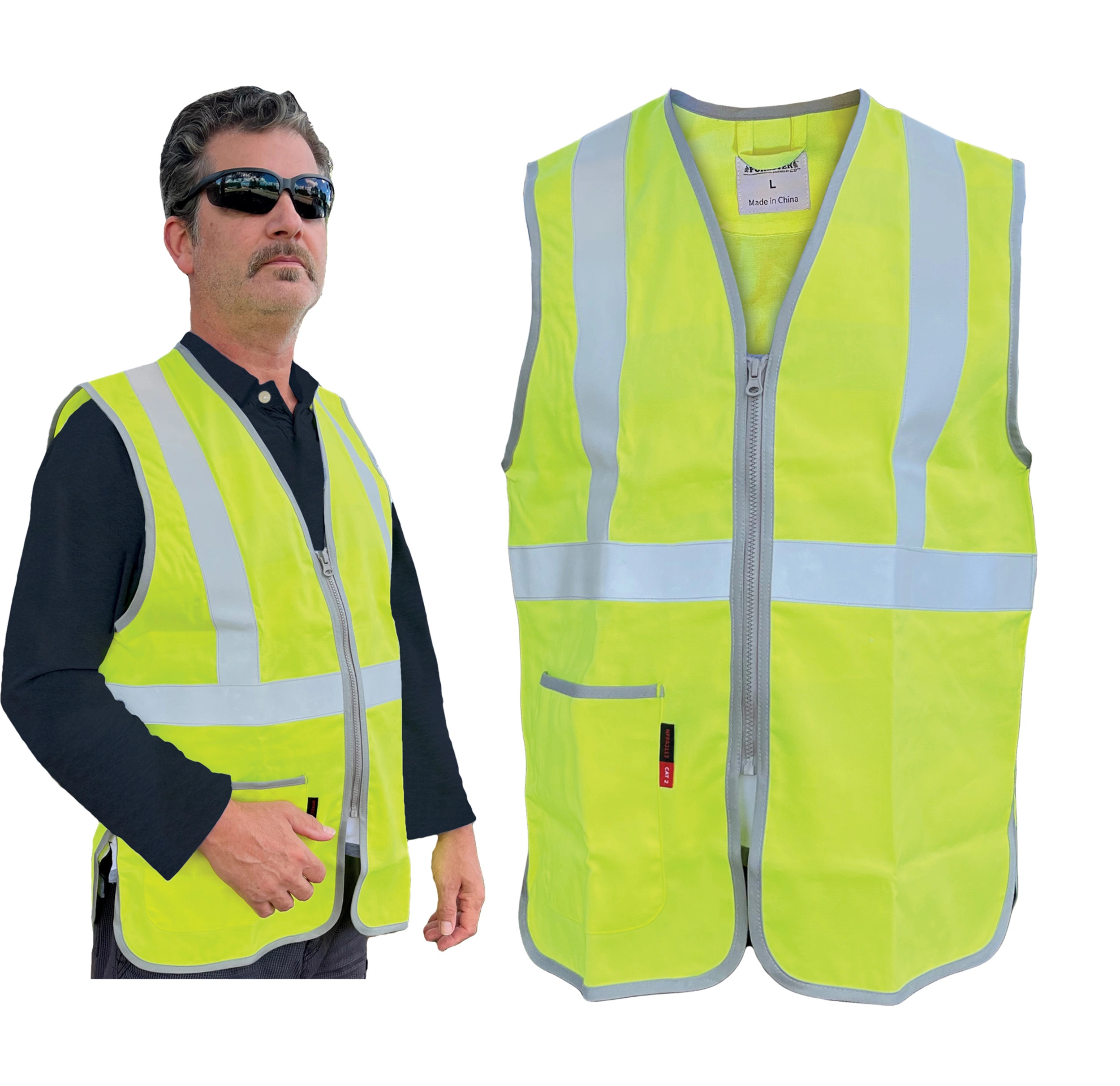Forester Class 2 Hi-Vis Fire Retardant Safety Vest