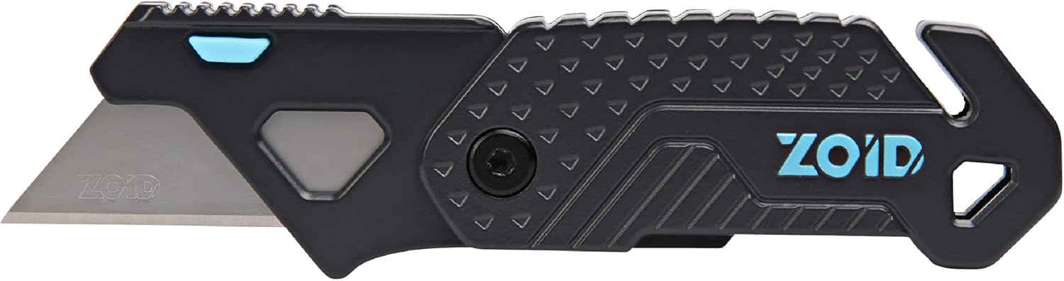 Zoid Compact 3-in-1 Folding Utility Knife w/ Trax Grip