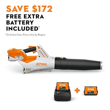Stihl BGA60 Lithium Ion Handheld Leaf Blower Kit