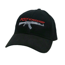 Poly Technologies Baseball Cap/Hat in Black - Poly Technologies Inc.