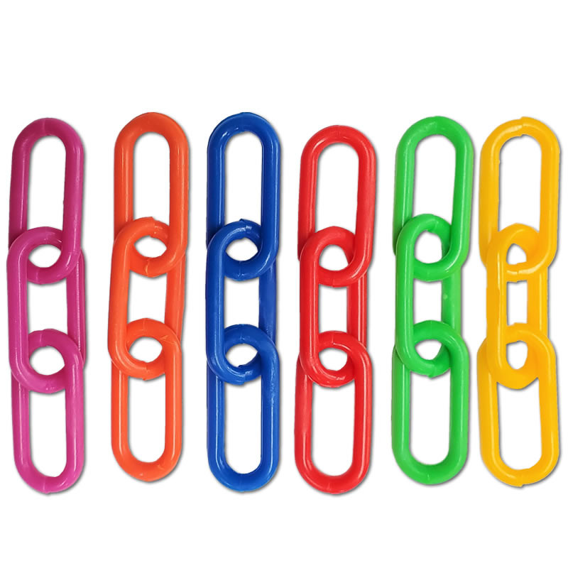 1-3/8" Plastic Chain Per Foot - BirdToyBuilder.com