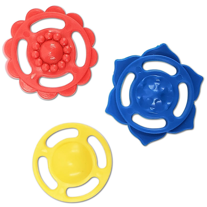 Plastic Flower Disc - BirdToyBuilder.com