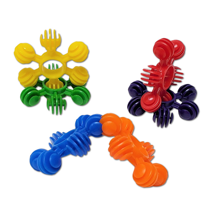 2-1/8" Interlocking Snowflake - BirdToyBuilder.com