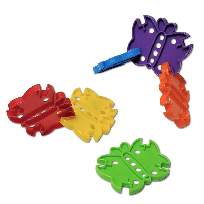 Plastic Butterfly Base - BirdToyBuilder.com
