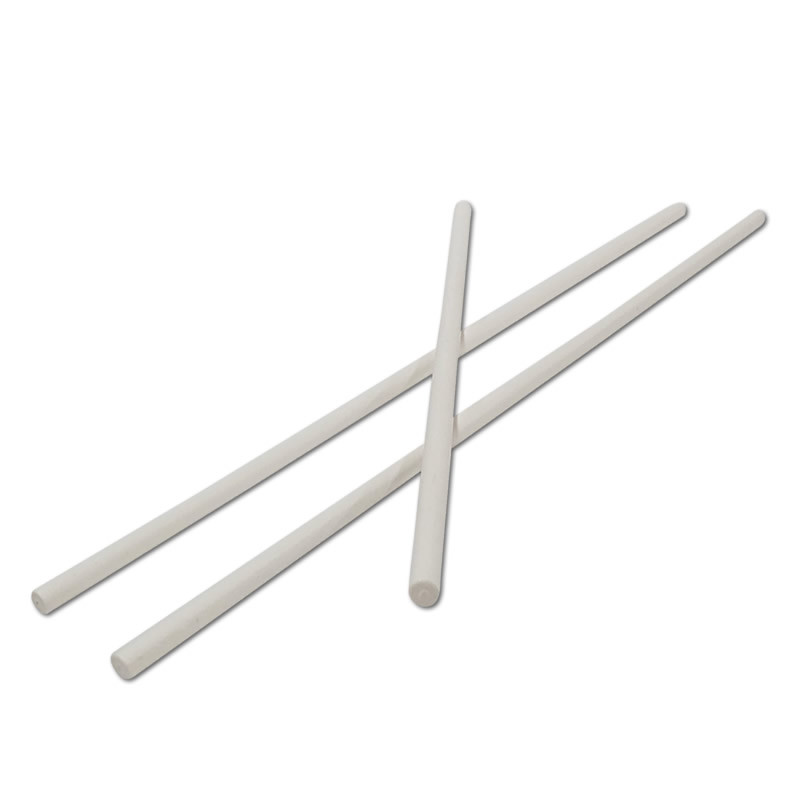 Large White Paper Sticks 50ct. -BirdToyBuilder.com
