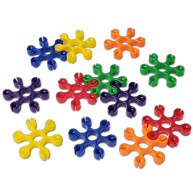 Plastic Star Connectors - BirdToyBuilder.com