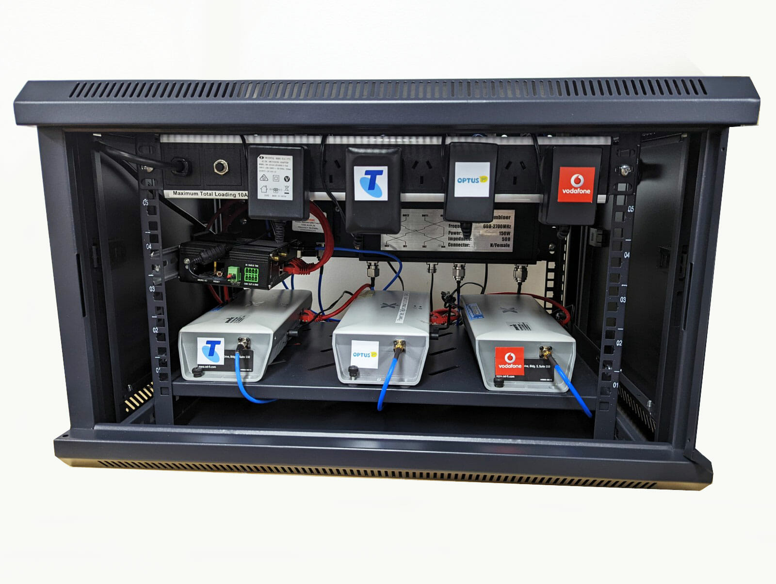 DAS Rack Cabinet 6RU 1 Shelf Kit