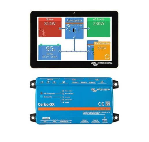 Victron Cerbo GX Controller and GX Touch 50 Display Bundle