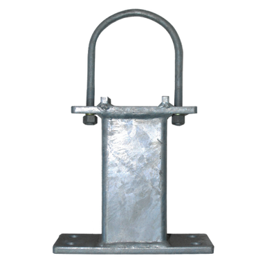 Heavy Duty Galvanised Wall/Building Antenna Side Mounting Post