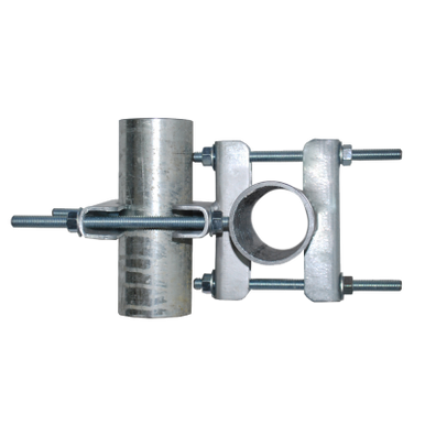 Right Angle (Crossover) Clamp Bracket, Stainless Steel