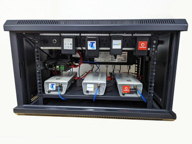 DAS Rack Cabinet 6RU 1 Shelf Kit