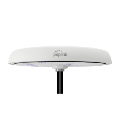 Peplink Mobility 82G Antenna , 8xLTE/5G, 2 x Wi-Fi, 1xGPS, 600-6000MHz, IP67, QMA, White, 6.5ft / 2m