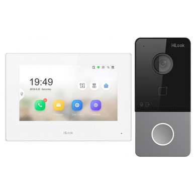 Hikvision HiLook HA-KIT-H1, 4Wire Hybrid 2MP Intercom Kit, WIFI, 7" Touch