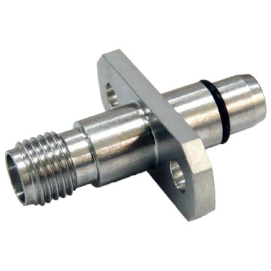 Huang Liang BMA Male to SMA Female 2-Hole Flange Mount Adapter