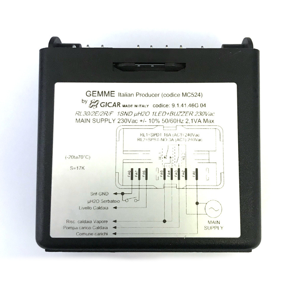 Control Box - Water Level Auto-fill Regulator - 230Vac - RL30/2E/2R/F ...