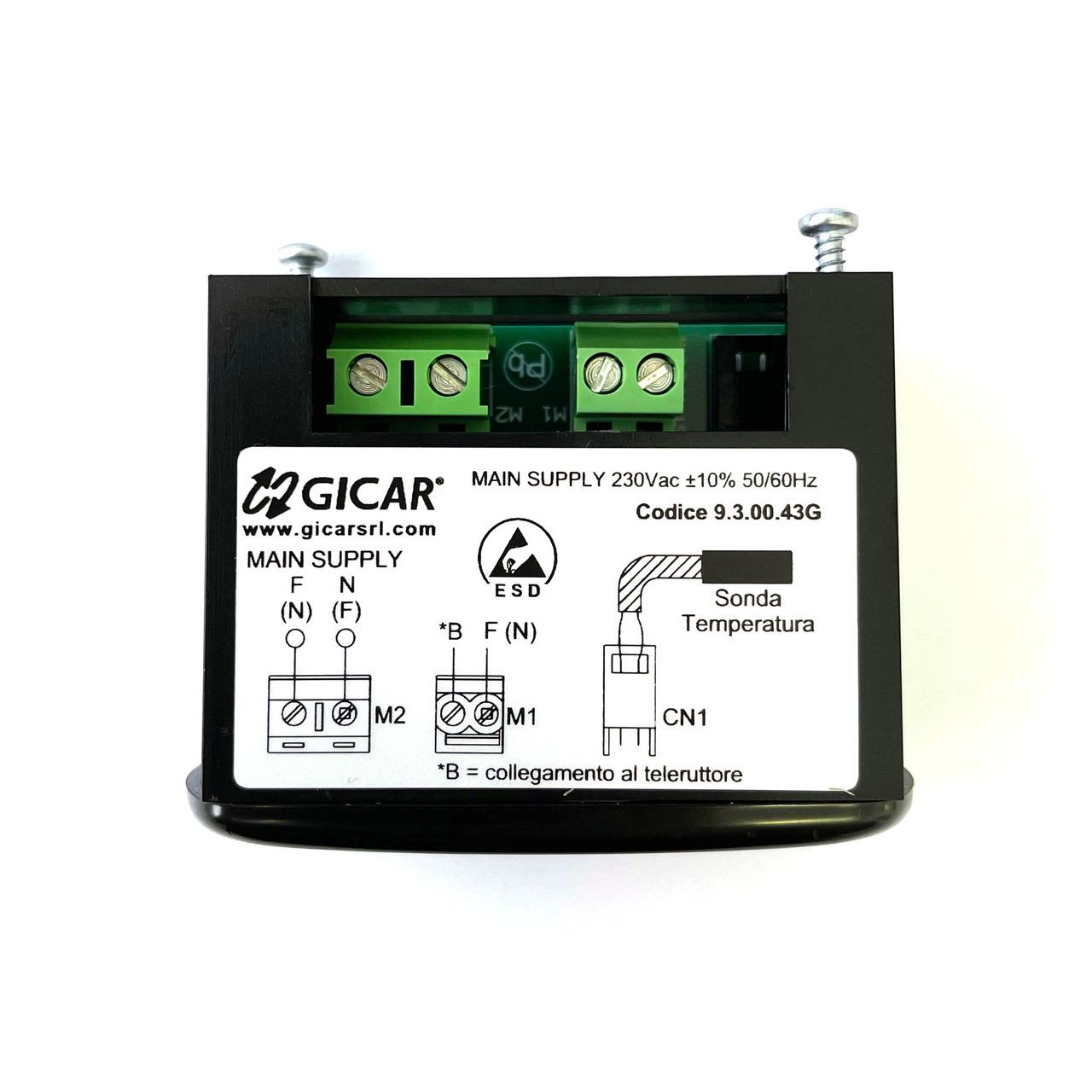 PID Digital Temperature Controller 230V - GICAR 9.3.00.43 - EXPOBAR ...
